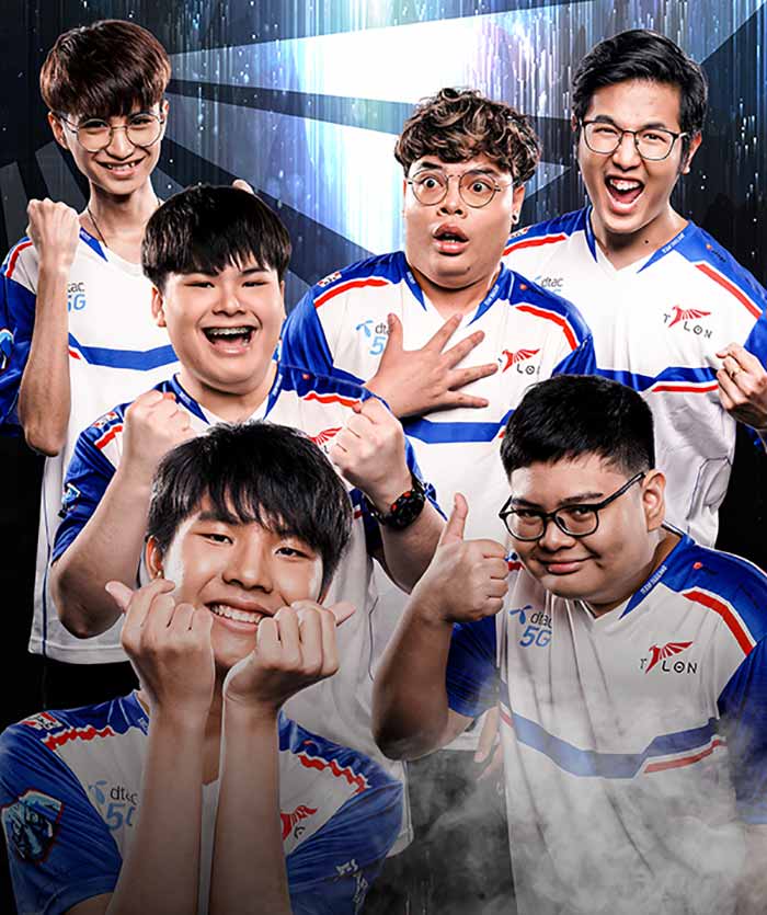 dtac Talon นักกีฬาอีสปอร์ต ทีมแชมป์โลกรายการ AWC2021 ในการแข่งขัน RoV ...