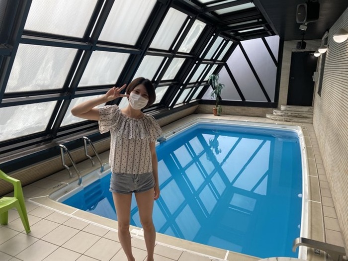 ซากิจัง Saki Shinkai อดีตแชมป์ว่ายน้ำเยาวชนโลก ผันตัวเล่นหนัง AV ญี่ปุ่น