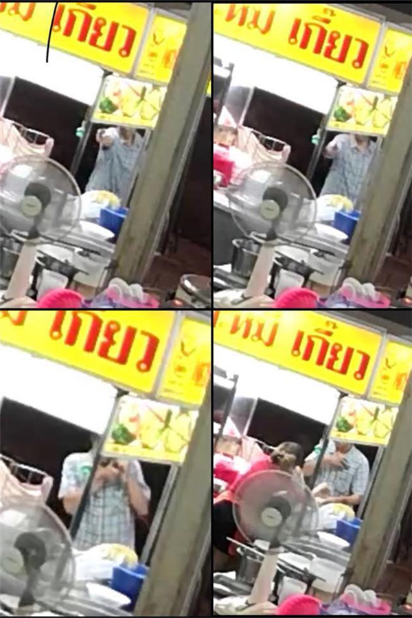 โจ๋เมาอาละวาดในร้านก๋วยเตี๋ยว ชักปืนขู่ ลั่นยิงทิ้งให้หมด