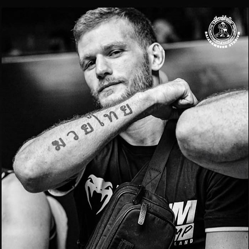 จิมมี่ วีโนต์ แชมป์มวยฝรั่งเศส รู้ตัวแล้ว หลังภาพรอยสักใหม่ มวยไทย ...