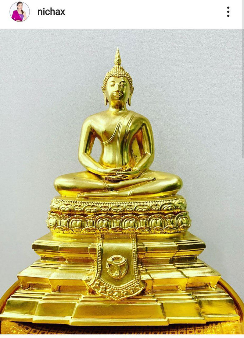 ทูลกระหม่อมหญิงอุบลรัตนฯ ทรงโพสต์ภาพพระพุทธรูป ทรงเมินพวกพูดไม่จริง แผ่ ...