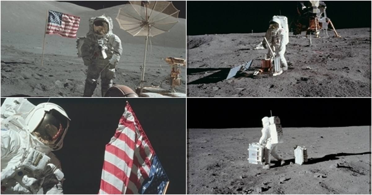 NASA ปล่อยภาพภารกิจเยือนดวงจันทร์ครั้งใหญ่ ชมจุใจเกือบหมื่นภาพ