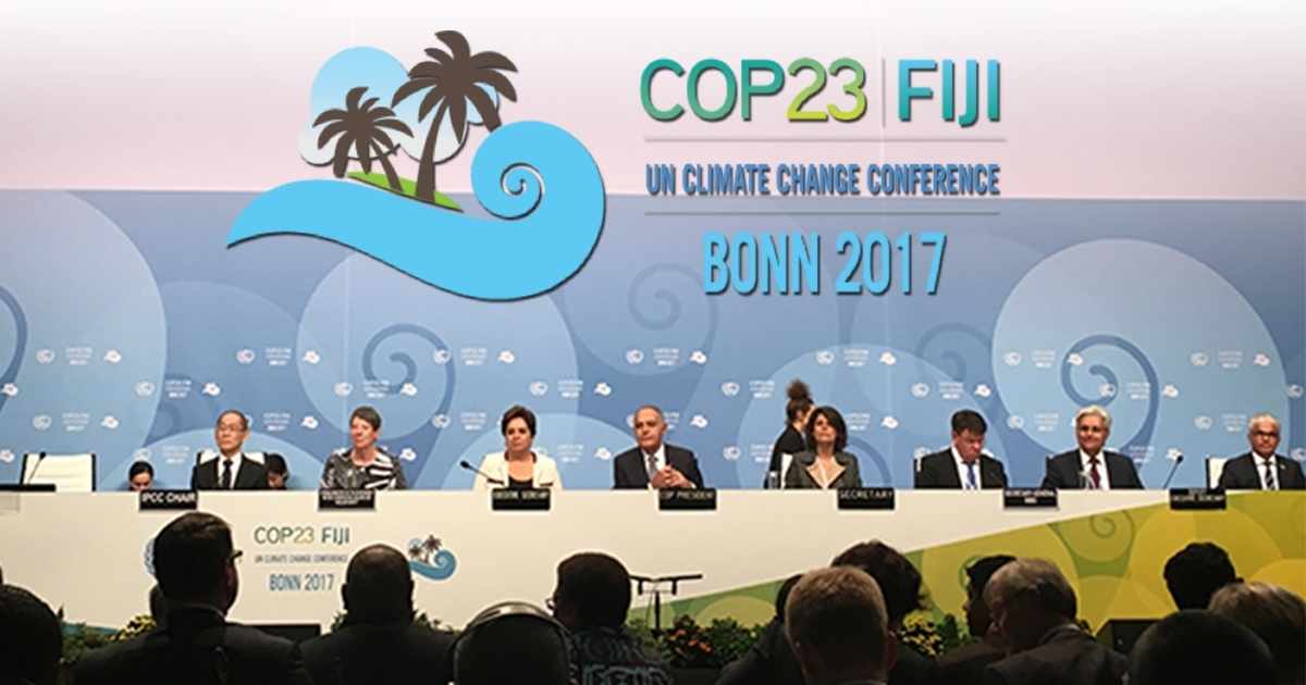 ไทยร่วมประชุม COP23 สานกติกาข้อตกลงปารีส ลดโลกร้อน